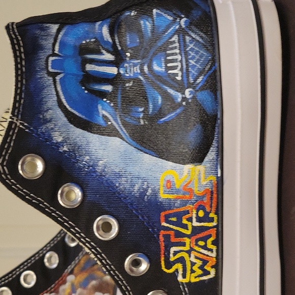 Converse | Shoes | Custom Star Wars Chucks | Poshmark